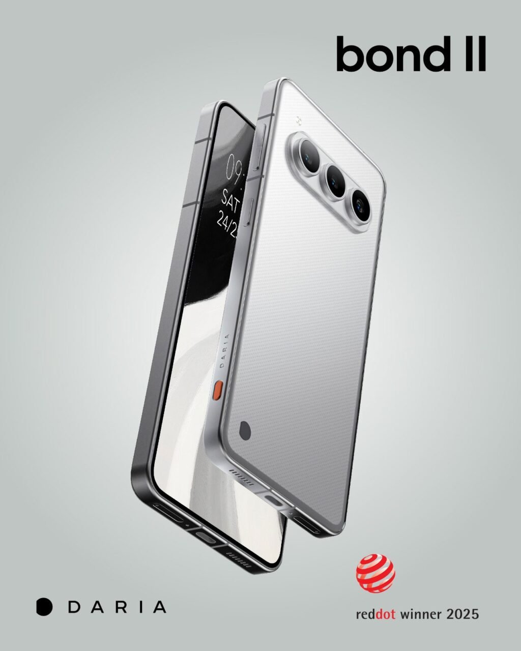 DARIA bond II Smartphone Wins 2025 Red Dot Award - Gulf Daily Mail